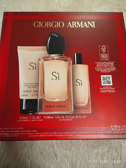 Armani Si set