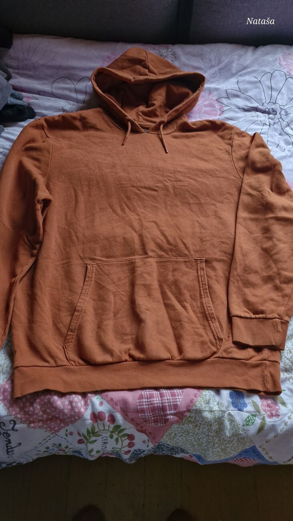 Duks, 2XL (EU 56), C&A, bоја - Braon, Sa kapuljačom