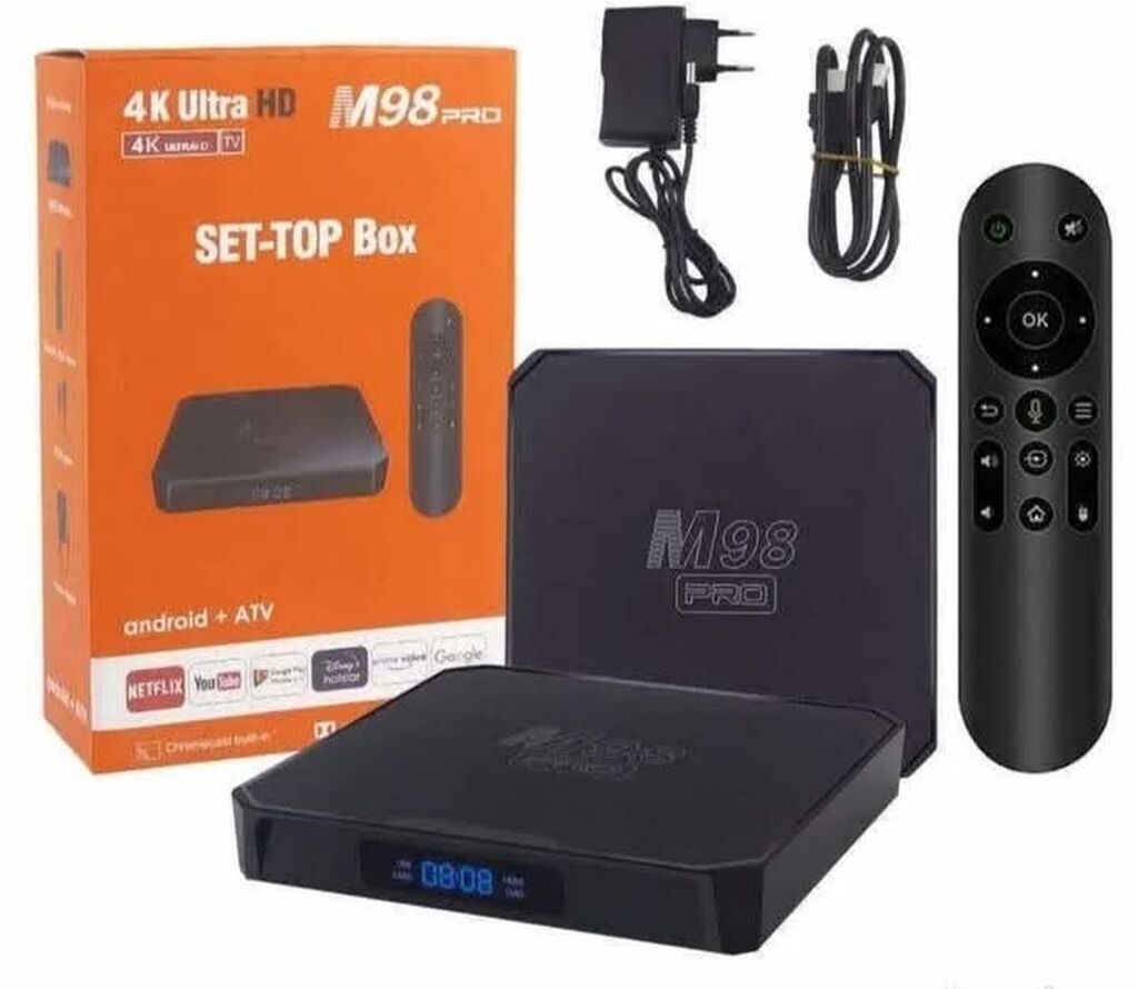 TV SMART set top box M98 Pro Quad Core bluetooth M98 Pro set-top box