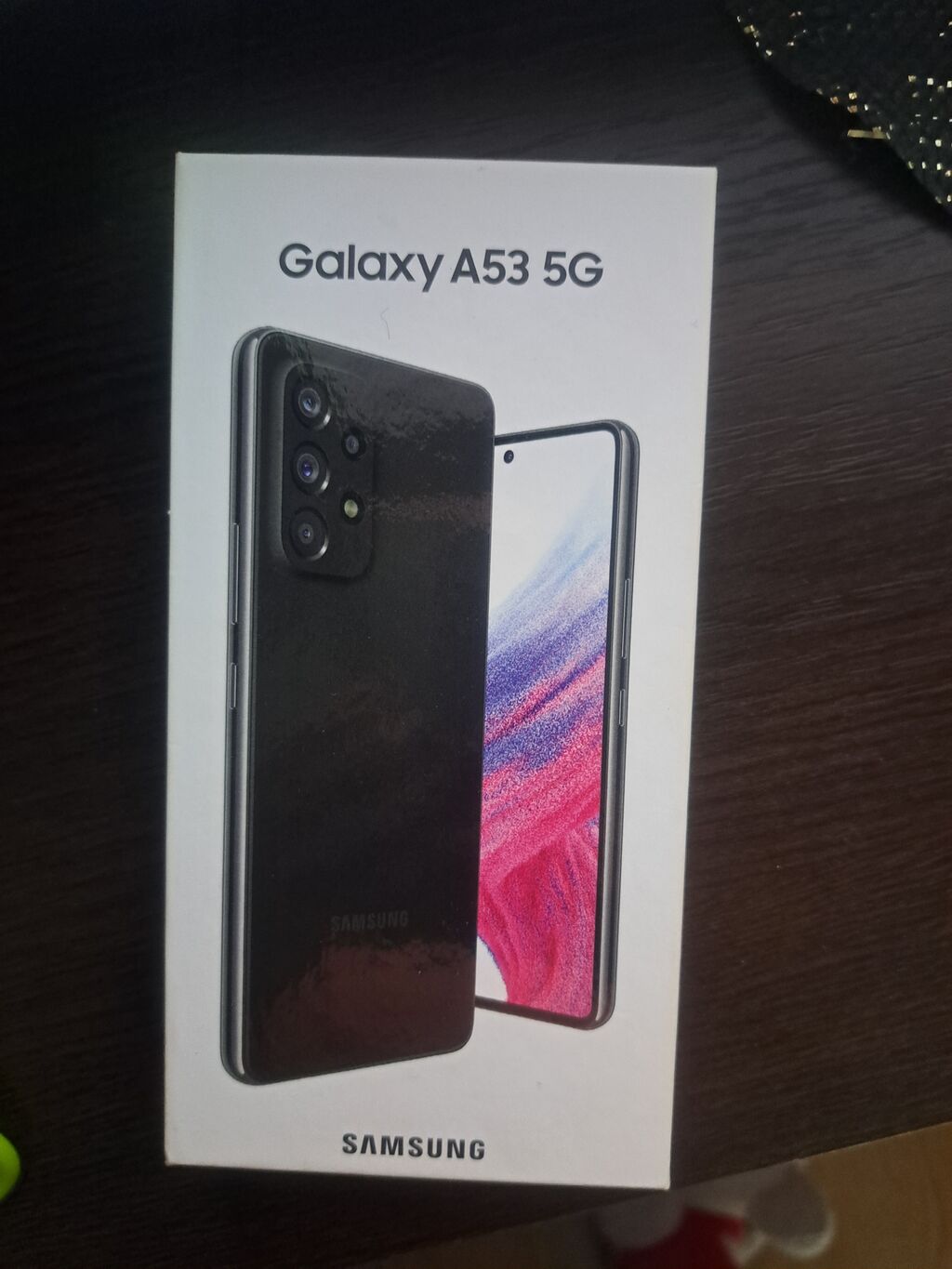 Samsung Galaxy A53 5G, 128 GB, bоја - Crna, Dual SIM, Face ID, Otisak prsta