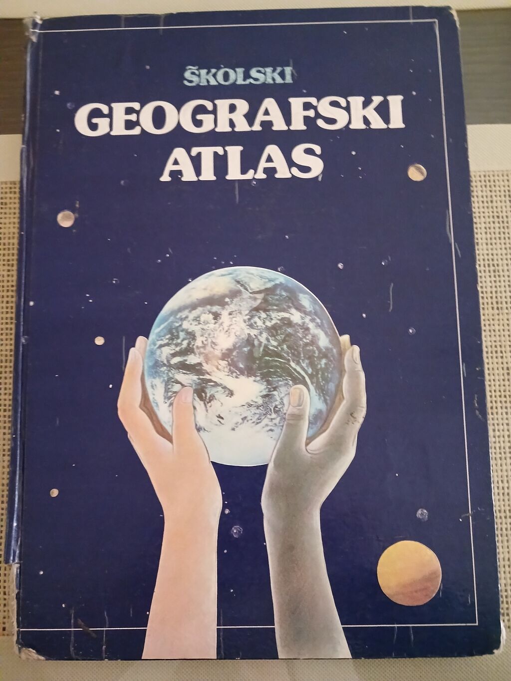 Školski Geografski Atlas za osnovnu školu 5-8 razred "Svjetlost" OOUR