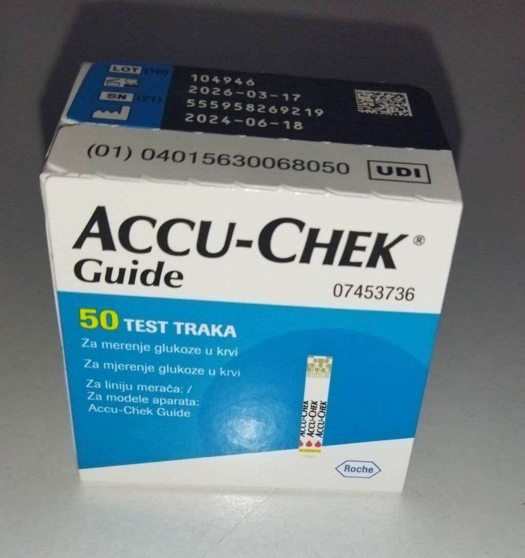 Trake za merenje šećera - Accu-Chek Guide! BEOGRAD! Accu-Chek Guide