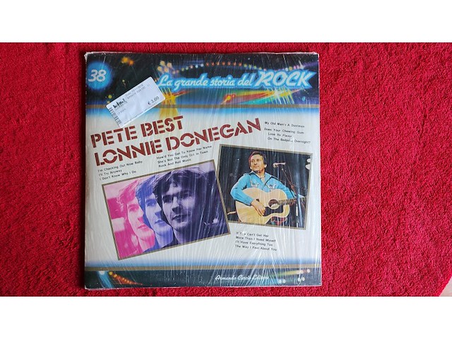 Pete Best / Lonnie Donegan – Pete Best - u foliji ⭐⭐⭐⭐⭐