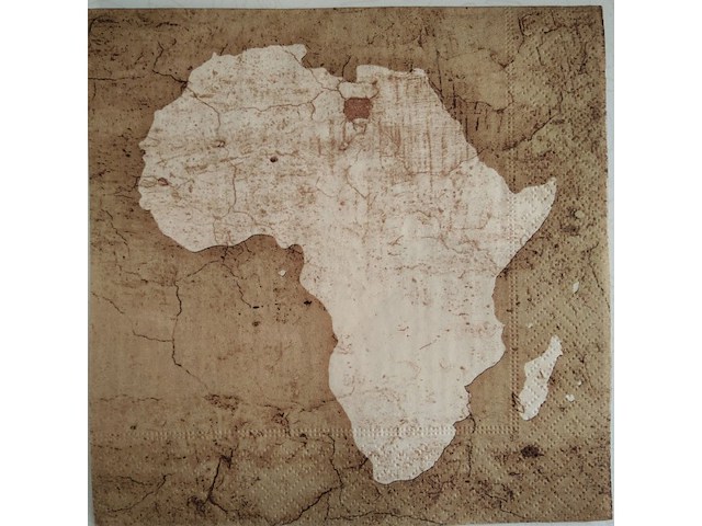 Salveta RAZ_62 - 33x33cm Afrika