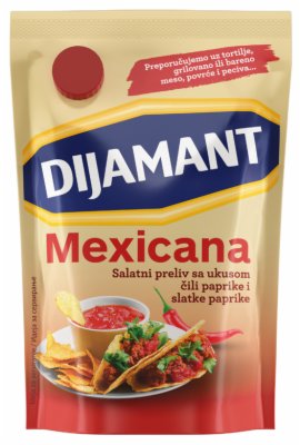 PRELIV ZA SALATU MEXICANA DIJAMANT 270G
PRELIV ZA SALATU MEXICANA DIJAMANT 270G