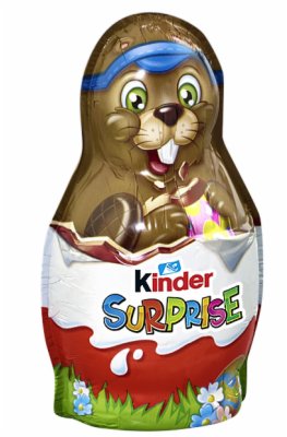 ČOKOLADNA FIGURA SURPRISE KINDER 36G
ČOKOLADNA FIGURA SURPRISE KINDER 36G