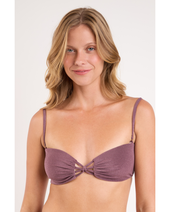 Top Malibu-Ebano Bandeau-Iris