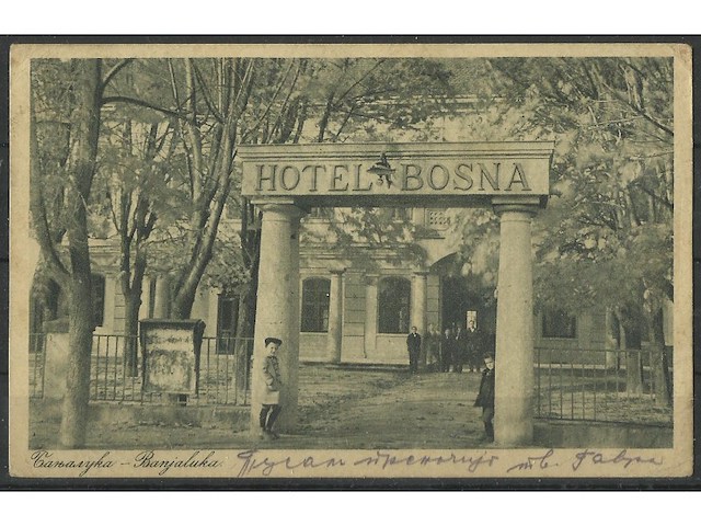 Banja Luka / Hotel * Bosna * / 1925