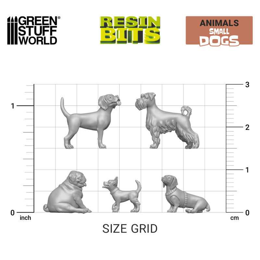 3D Printed - Animals - DOGS Small