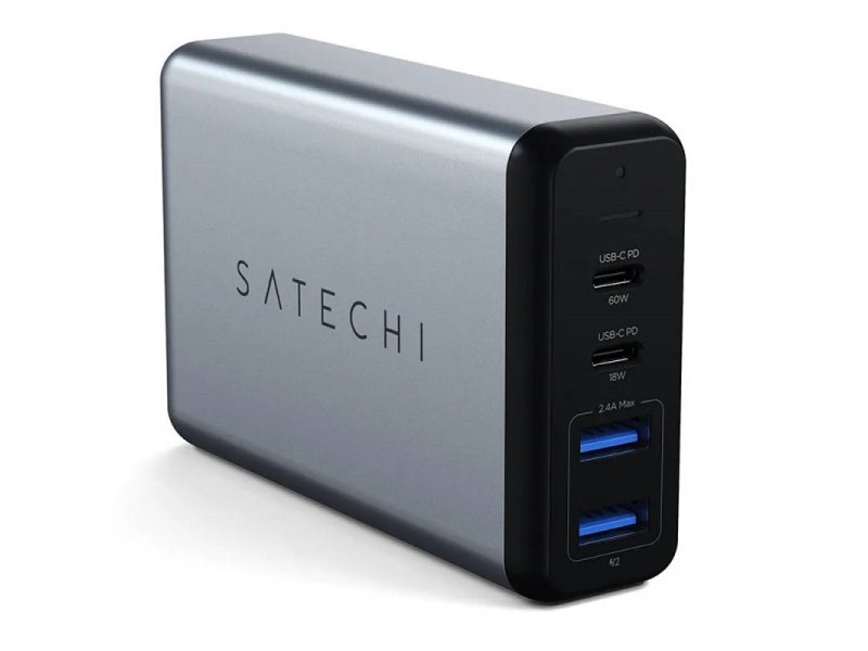 SATECHI 75W DUAL USB-C/USB-A PD STANICA ZA PUNJENJE