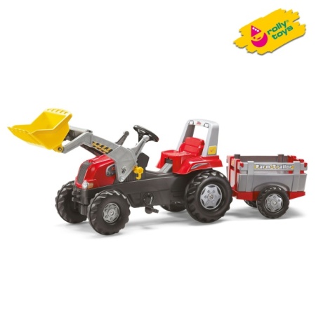 Traktor utovarivač RollyJunior RT sa farm prikolicom 811397