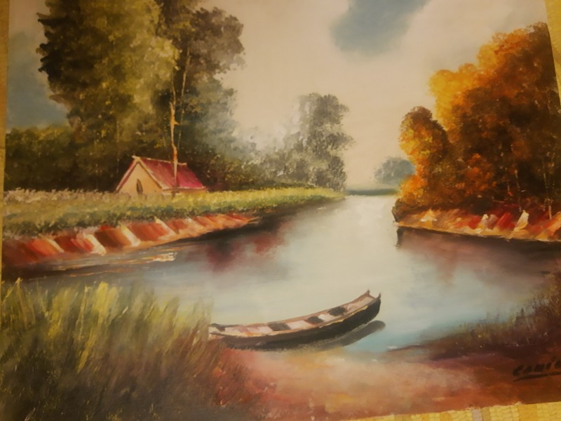 D. Canić:"Zatišje", ulje 40x50