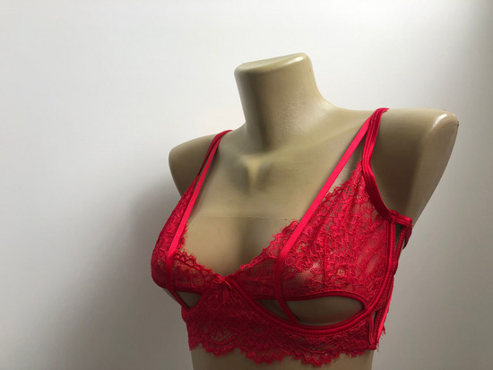 Hunkemoller tango red sexy lingerie, 80E