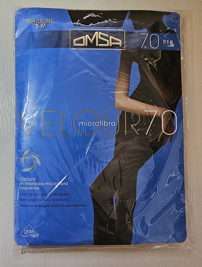 OMSA Velour 70 tights, nove carape