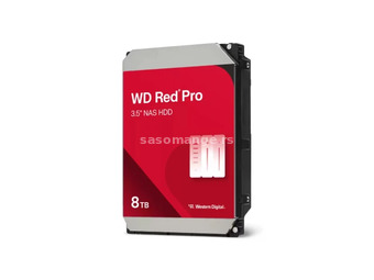 WD 8TB 3.5 inča SATA III 256MB 7.200 WD8005FFBX Red Pro hard disk