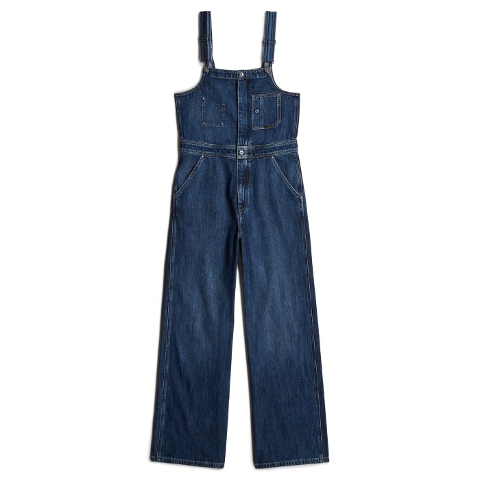 G-Star Raw Straight Leg Zip Dungaree kombinezon