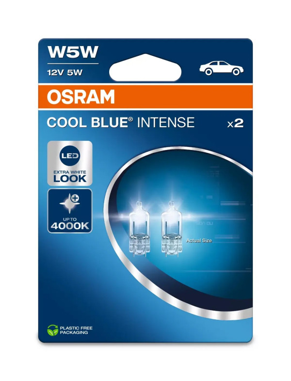 Osram COOL BLUE INTENSE (NEXT GEN) W5W 2825CBN-2BL 5W 12V