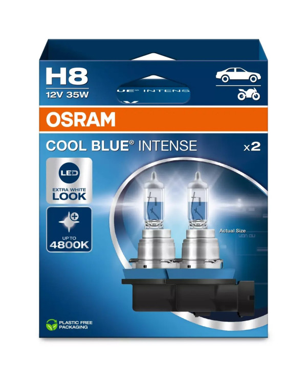 COOL BLUE INTENSE (NEXT GEN) H8 64212CBN-2HB 35W 12V