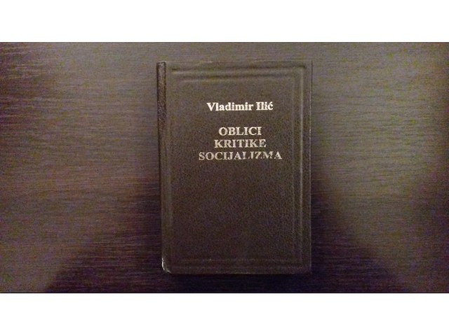 Oblici kritike socijalizma,Vladimir Ilić