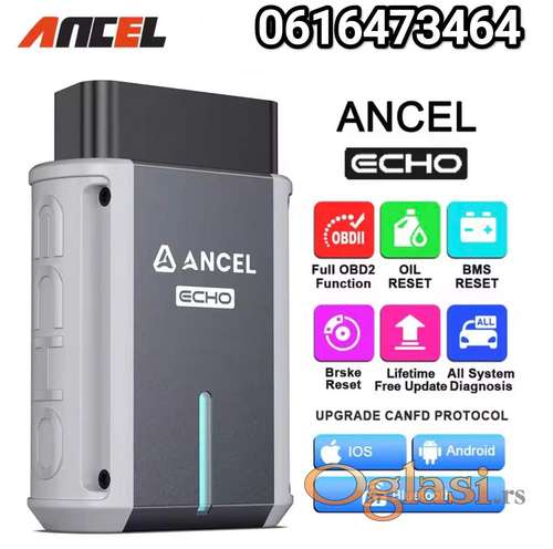 Ancel DND Echo OBD2 Bluetooth za iOS i Android