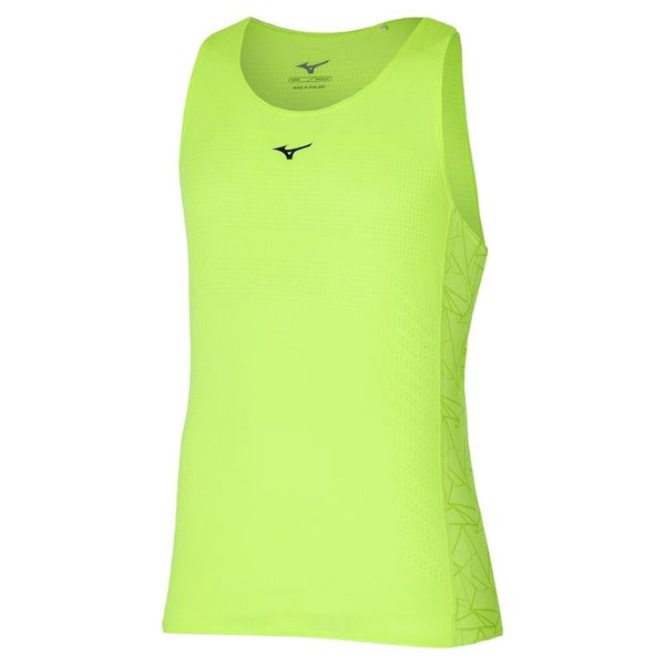 Mizuno Aero Tank Neolime XL Men's Tank Top
