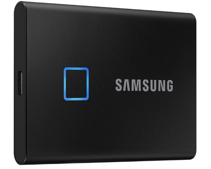 SAMSUNG Portable T7 Touch 1TB crni eksterni SSD MU-PC1T0K (HDD03275)