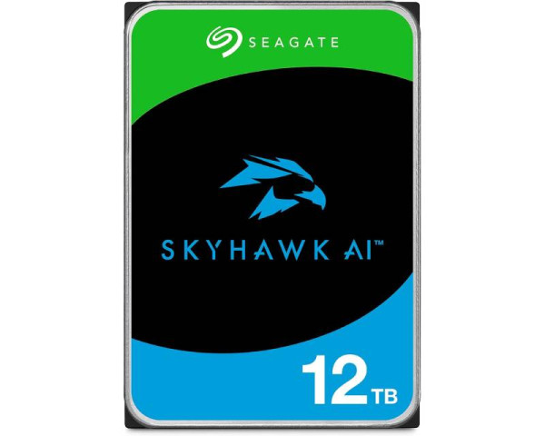 SEAGATE 12TB 3.5 inča SATA III 256MB ST12000VE001 SkyHawk Surveillance hard disk(HDD04049)