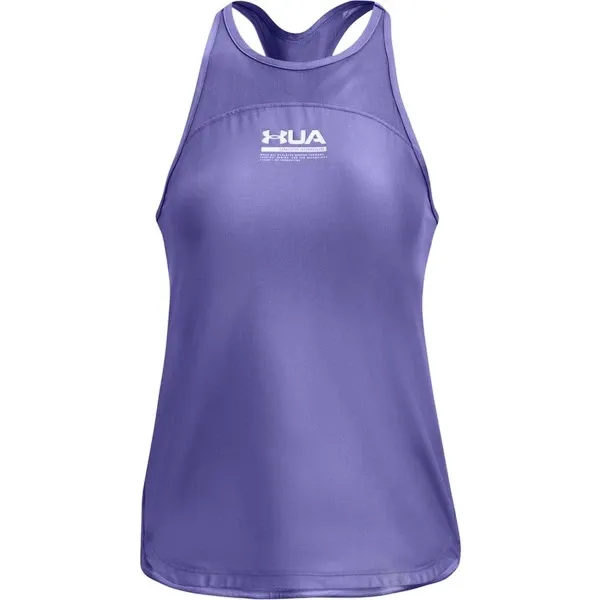 UNDER ARMOUR ISO CHILL TANK PURPLE S WOMEN'S TANK TOP