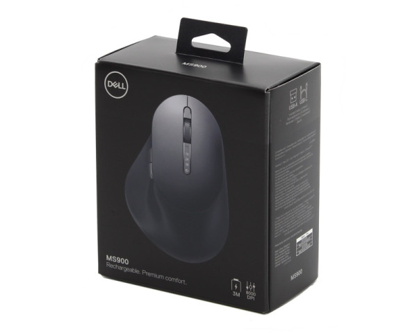 DELL MS900 Wireless Premier Rechargeable crni miš 3yr (MIS01865)