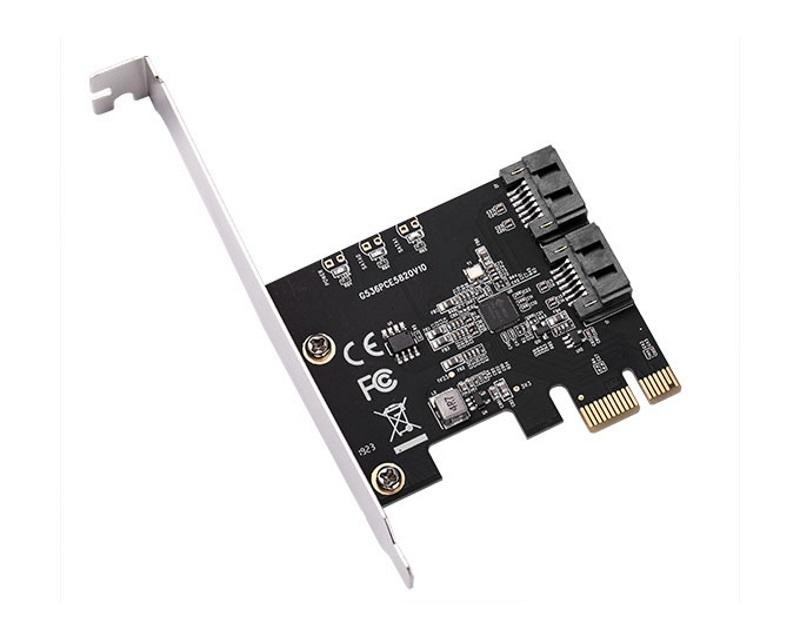 E-GREEN PCI-Express kontroler 2-port SATA III int. Kartica JMB582 Chipset (KON00346)