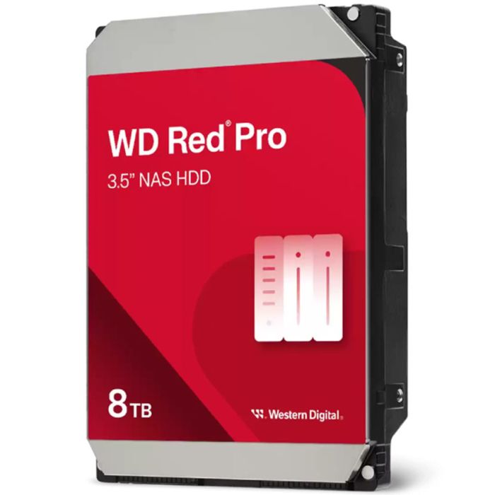 Hard disk Western Digital 8TB 3.5 SATA III 256MB 7.200 WD8005FFBX Red Pro