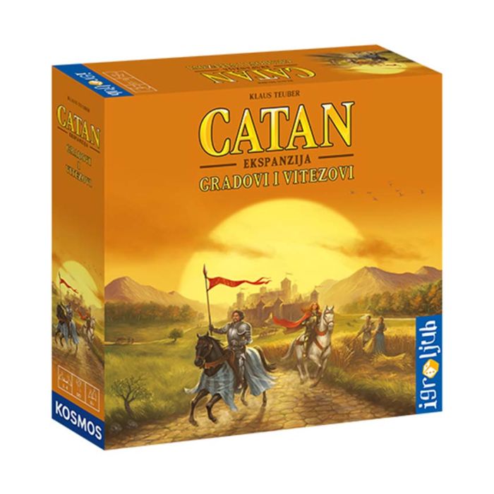 Društvena igra Catan: Gradovi i Vitezovi - ekspanzija