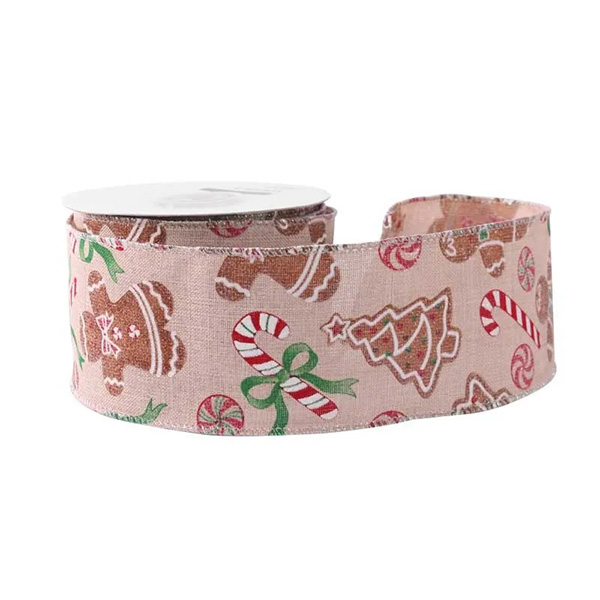 RI6640
Natural Trees Candy Canes Ribbon