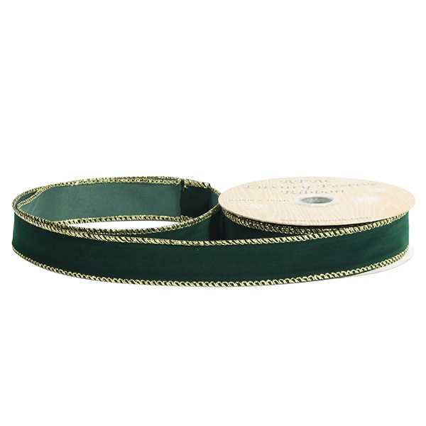 RI6965
Green Velvet Ribbon