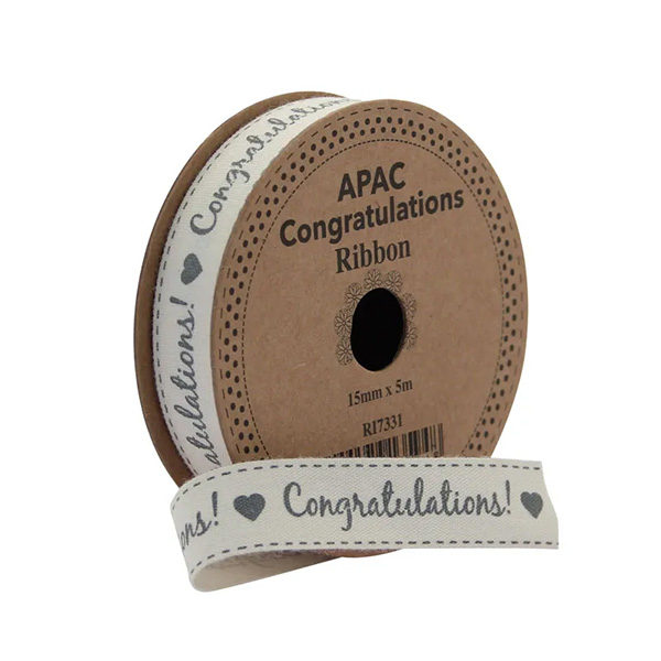 RI7331
Congratulations Ribbon