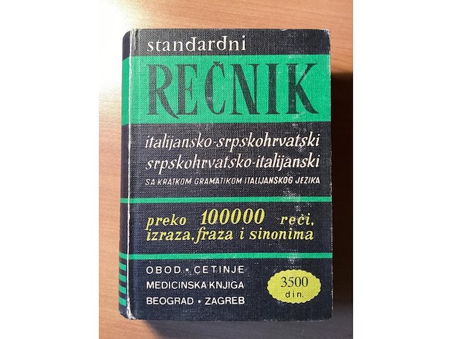 Rečnik Italijansko srpski italijanski Obod Cetinje