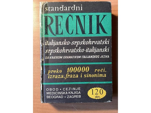 Rečnik Italijansko srpski italijanski Obod