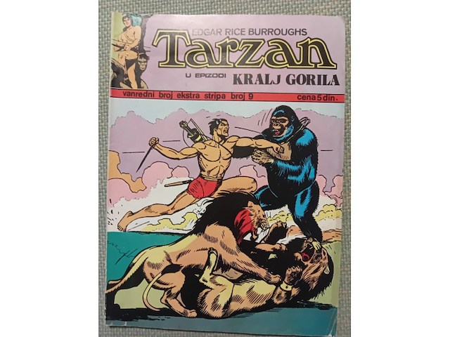 Tarzan Kralj gorila Ekstra strip broj 9