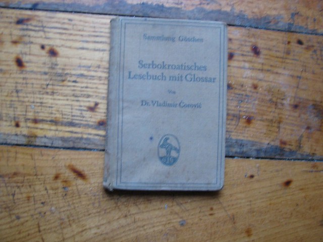 VLADIMIR ČOROVIĆ-SERBOKROATISCHES LESEBUCH MIT GLOSSAR+