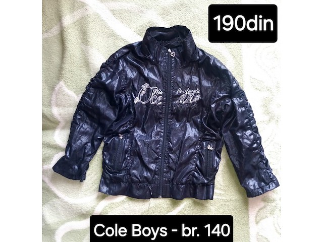 Cole Boys dečija jakna crne boje br. 140