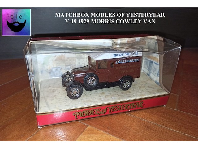 Matchbox Models of Yesteryear - 1929 Moris Cowley Van