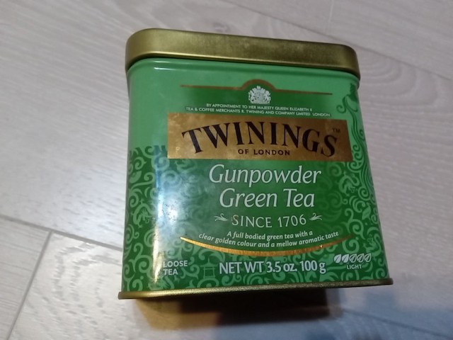 Limena kutija za čaj: Twinings of London