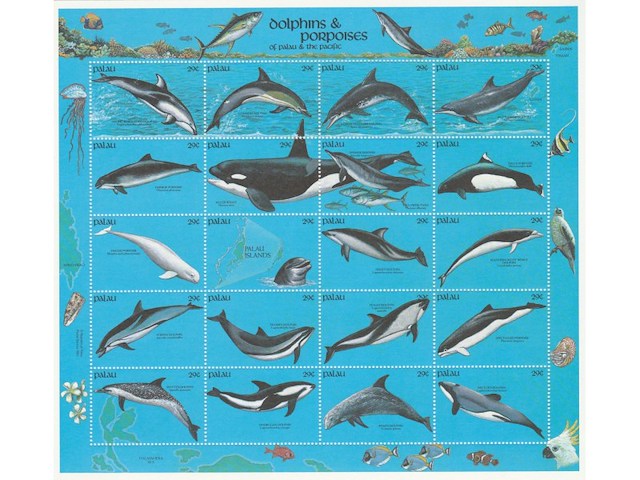 Palau - fauna / tabak / 1991