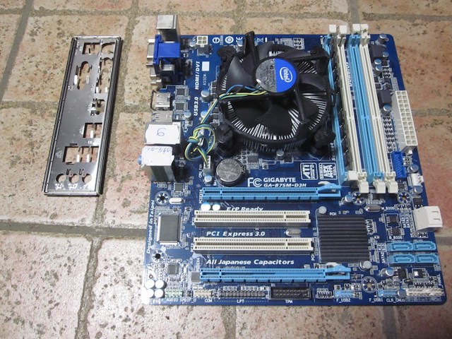 MB06.GIGABYTE GA-B75M-D3H sa Intel Core i5-3450+4GB