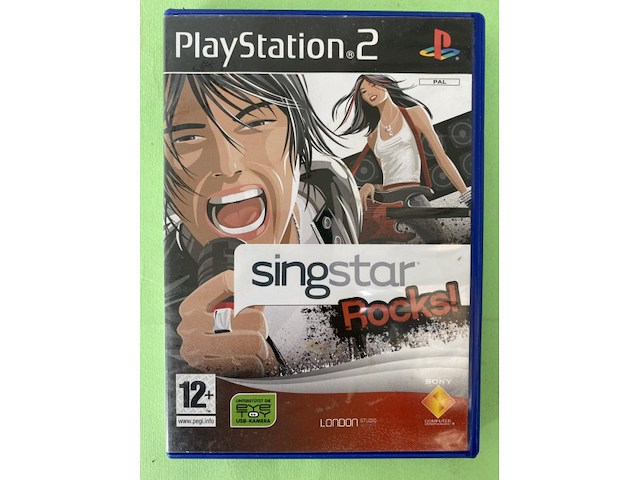 Sing Star Rocks  - PS2 igrica