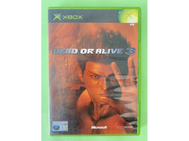 Dead or Alive 3 - Xbox Classic igrica - 2 primerak