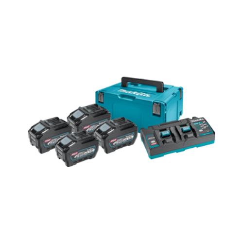 MAKITA 191U42-2 Aku set 40V Makpac 3, BL4050Fx4, DC40RB