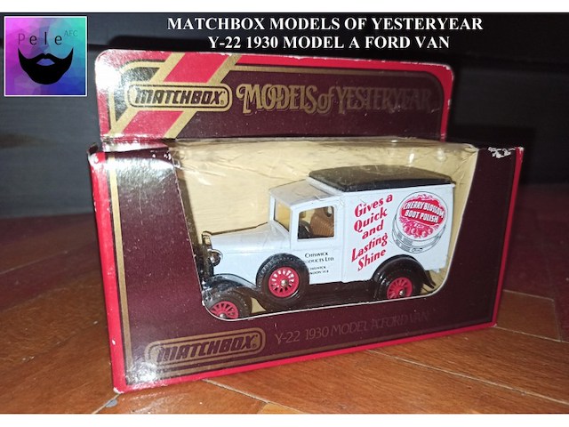 Matchbox Models of Yesteryear - 1930 Model A Ford Van