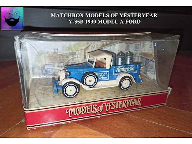 Matchbox Models of Yesteryear - 1930 Model A Ford