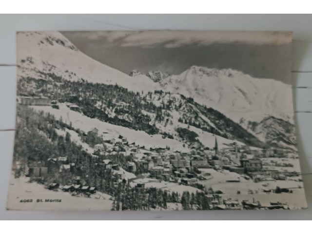 Razglednica...St.Moritz....1950